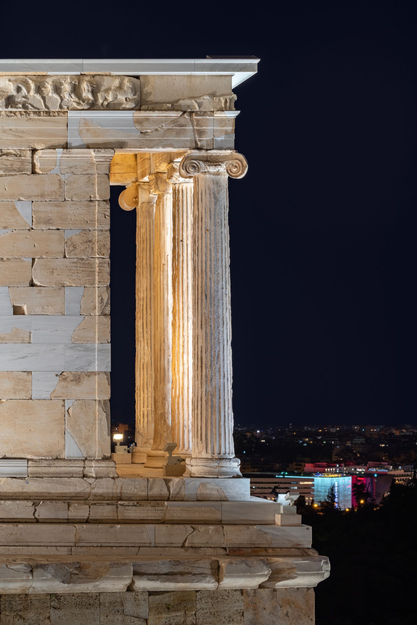 Αποκαλύφθηκε ο νέος φωτισμός της Ακρόπολης | H πλατφόρμα πολιτισμού του ...