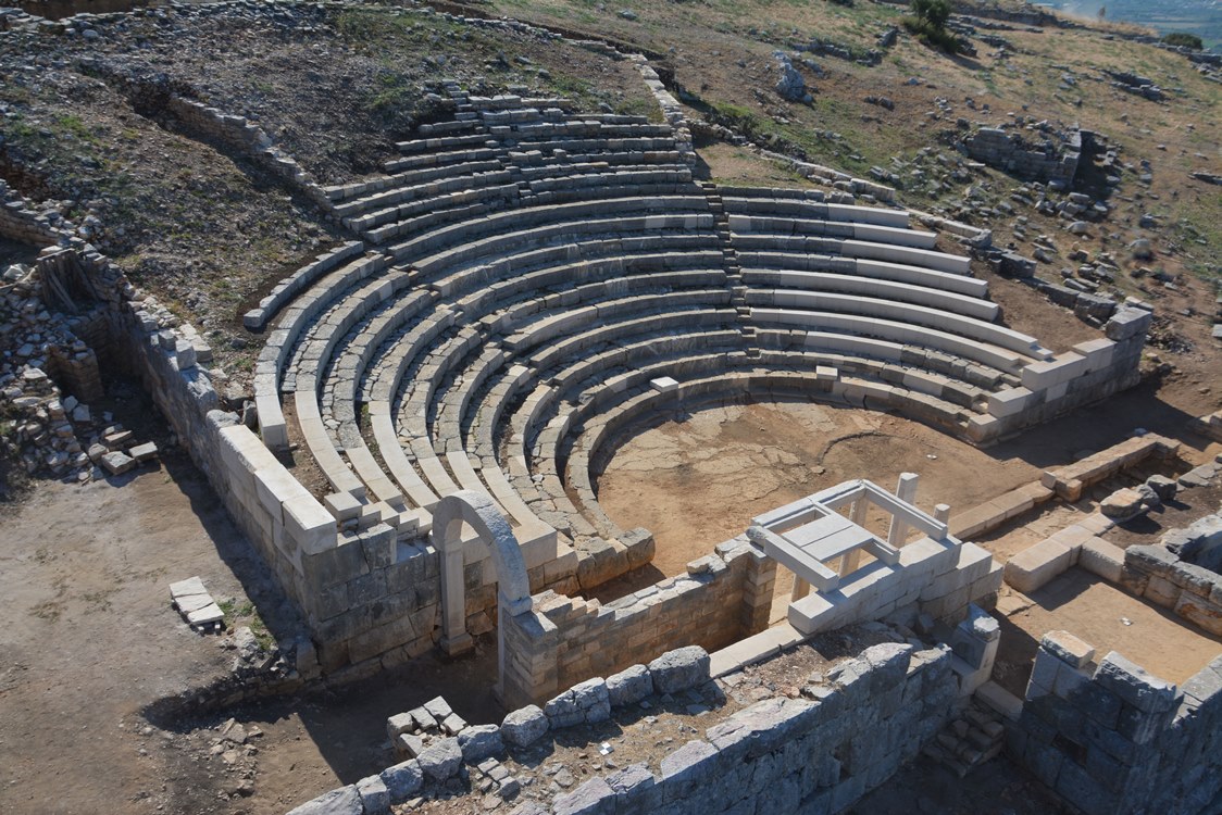 Εγκαίνια του έργου αποκατάστασης του αρχαίου θεάτρου Πλευρώνας | H ...